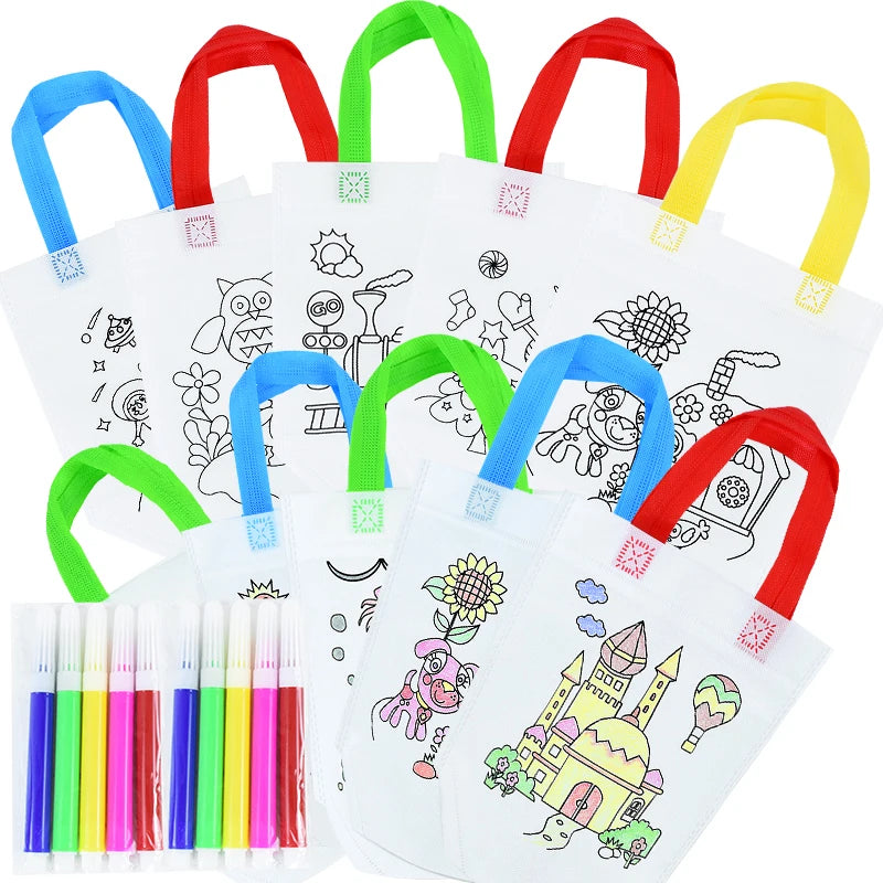 Kids Coloring Party Bags Set – Castle Kids Store