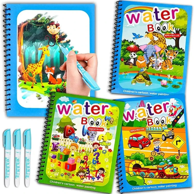 Magic Water Drawing Book Kids – Castle Kids Store